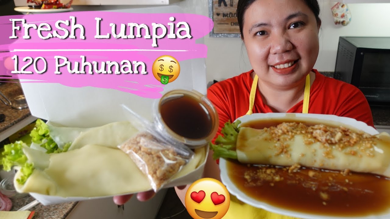How to make FRESH LUMPIA pang Negosyo | Lumpiang Sariwa Recipe for ...
