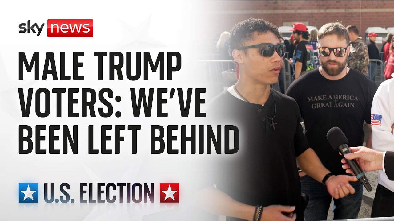 Male voters explain why they'll be voting for Donald Trump | US ...