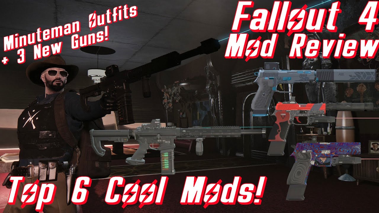 Fallout 4: Cool Weapon Mods and Armour Released This Week! - YouTube