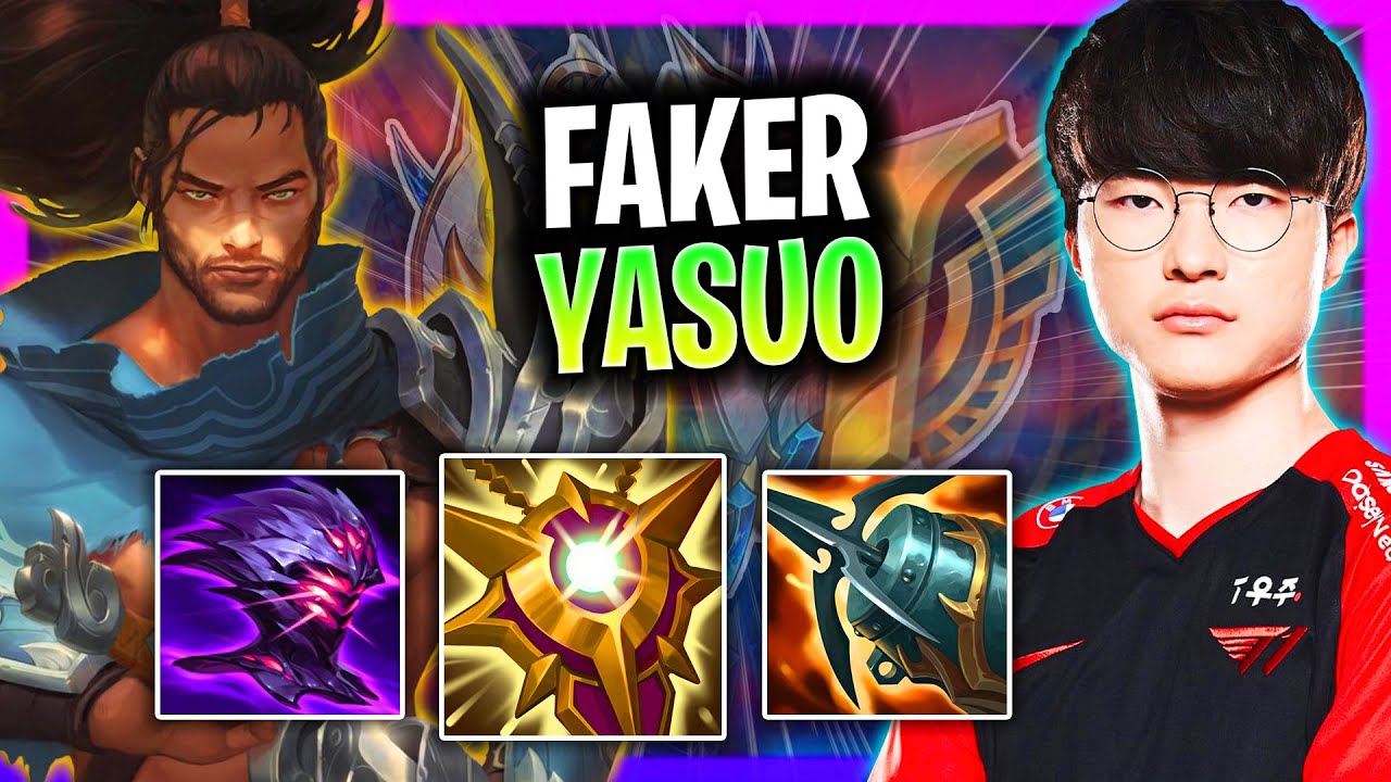 FAKER IS READY TO PLAY YASUO! | T1 Faker Plays Yasuo Mid vs Corki ...