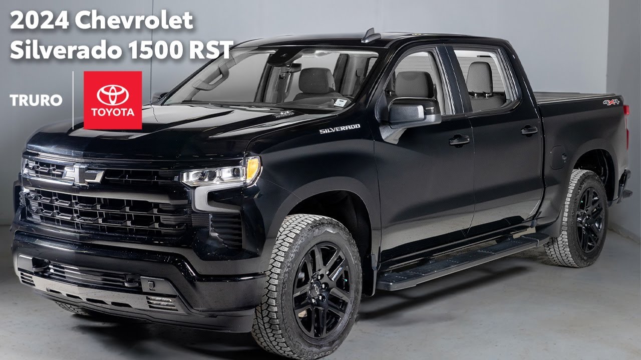 Truro Toyota Presents 2024 Chevrolet Silverado 1500 RST Tour - YouTube