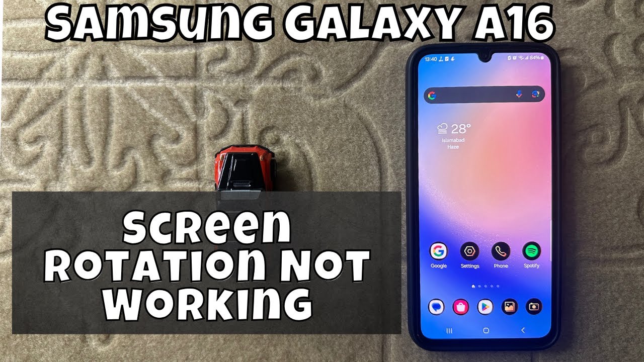 How to Fix Samsung Galaxy A16 Screen Rotation Not Working {default ...