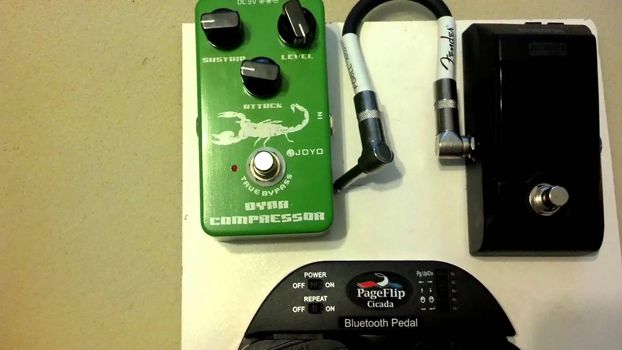 Joyo dyna compressor FOR BASS review - YouTube
