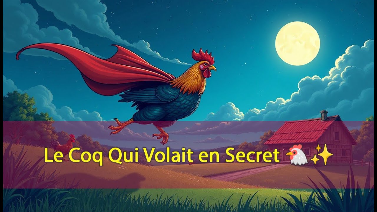 Le Coq Qui Volait en Secret 🐔 | Une histoire drôle pour enfants ...