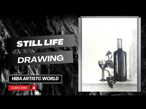 How to draw still life || Still life drawing tutorial for beginners ...
