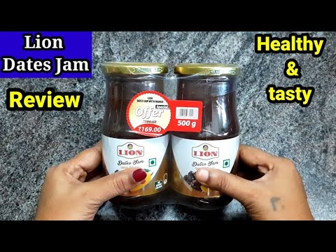 Lion dates jam with mango review|dates jam|jam recipe|bread recipe ...