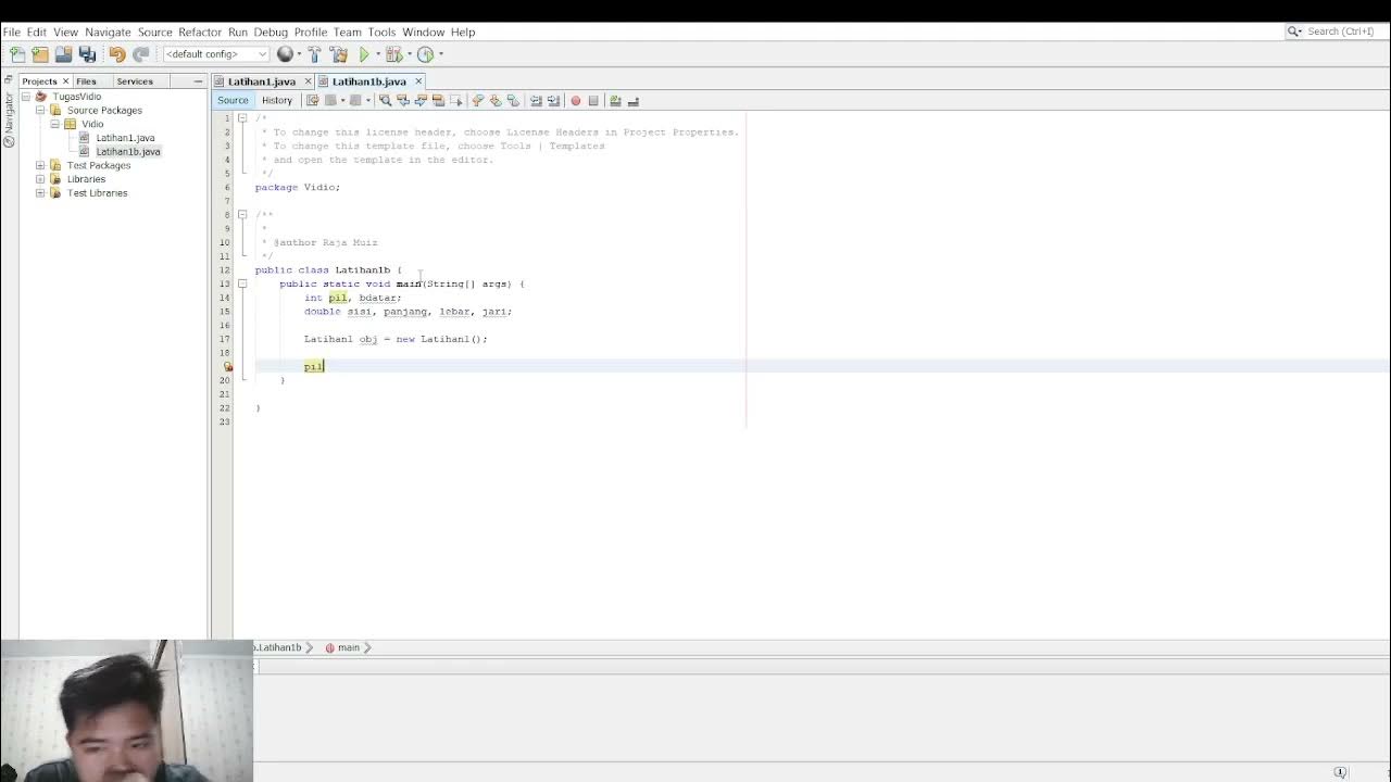 Penjelasan program java sederhana #oop #politeknikcaltexriau # ...