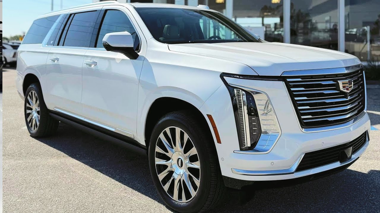 NEW ESCALADE ESV SPORT PLATINUM 2025! 6.2L V8, 420HP, Gasoline, Full ...