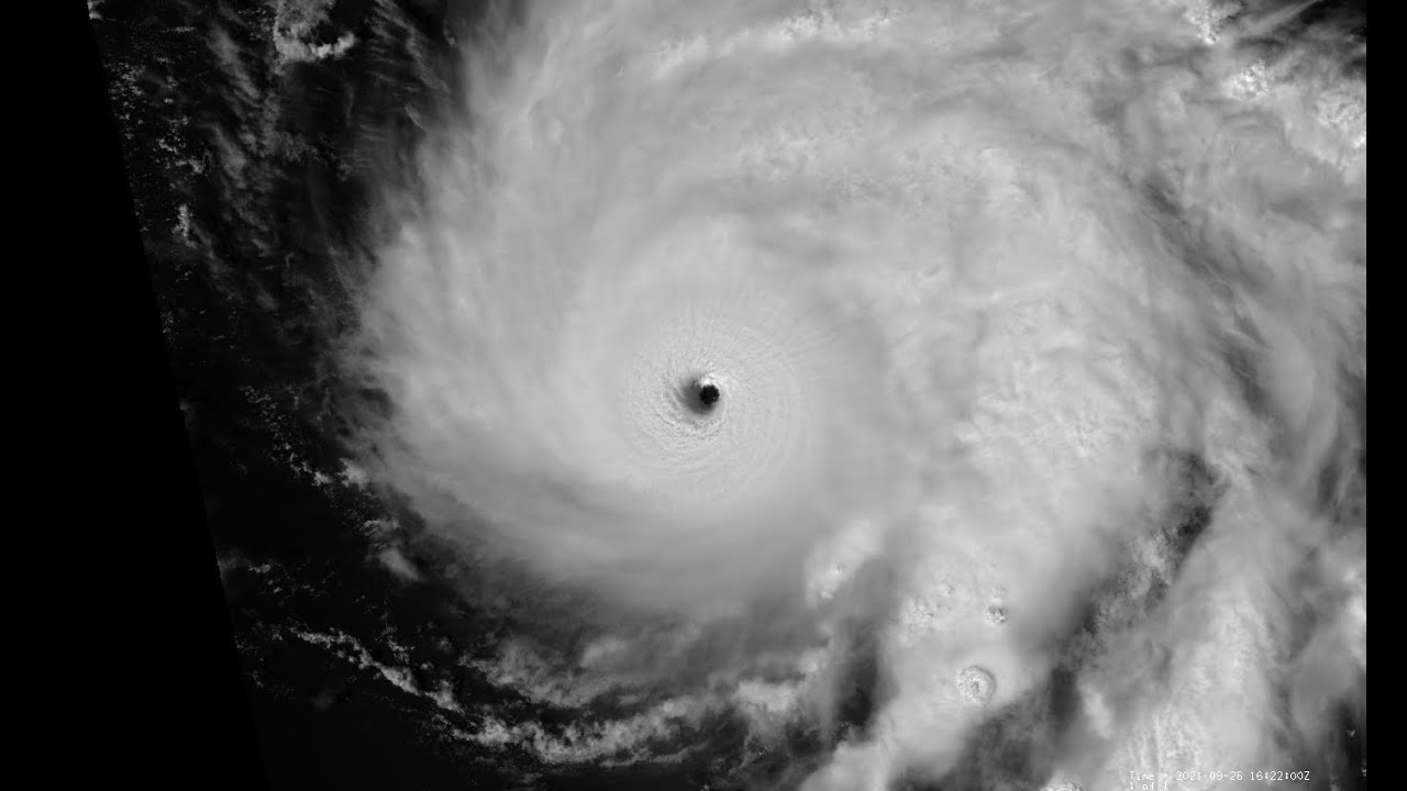 Major Hurricane Sam 2021 (Full Disk Imagery) - YouTube