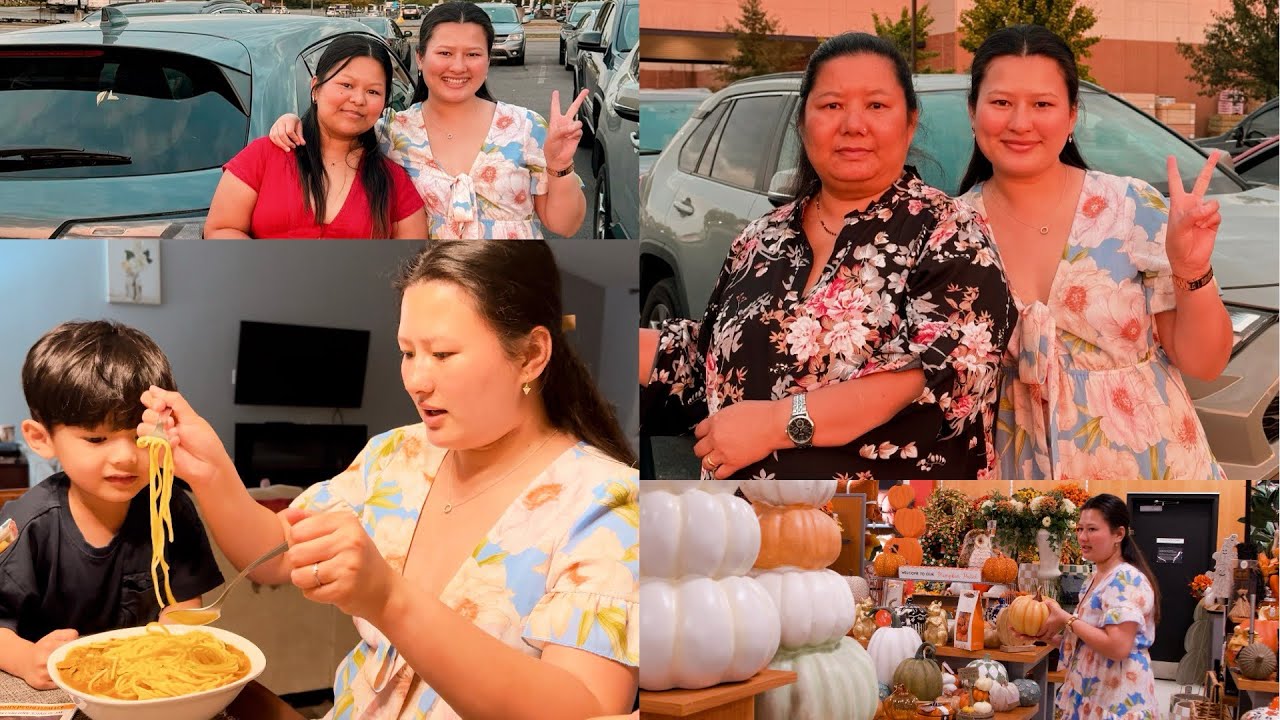 Mom ra sis Sanga sano shopping | plus Mini Thupa time || Manita Tamang ...