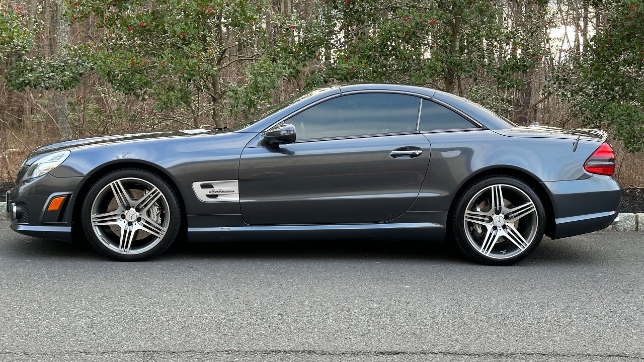 2009 Mercedes-Benz SL63 AMG Quick exterior walk around video 1/15/23 ...