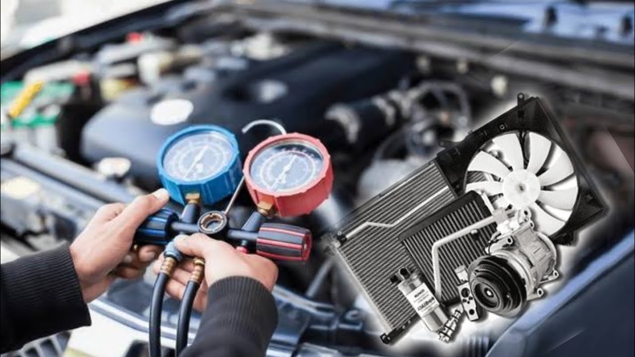 How To Fill Up Car AC system Correctly - YouTube