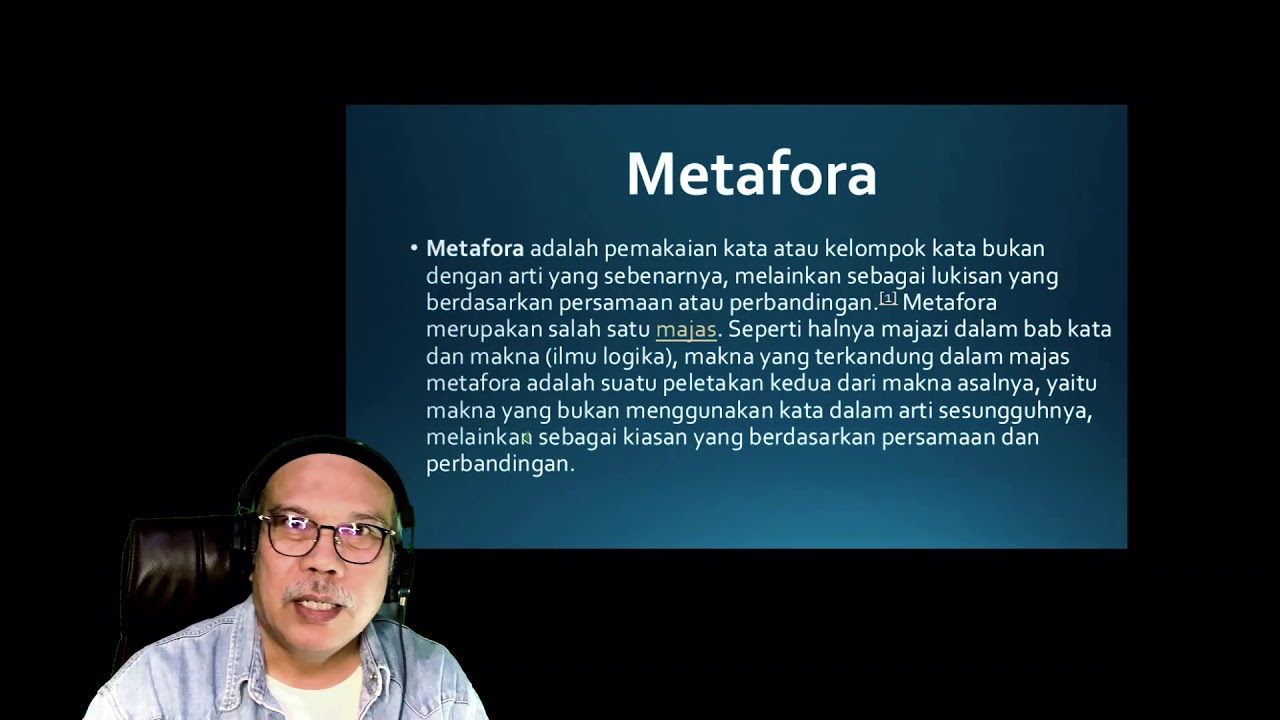 BAGAIMANA MENGGUNAKAN METAFORA dalam komunikasi - YouTube