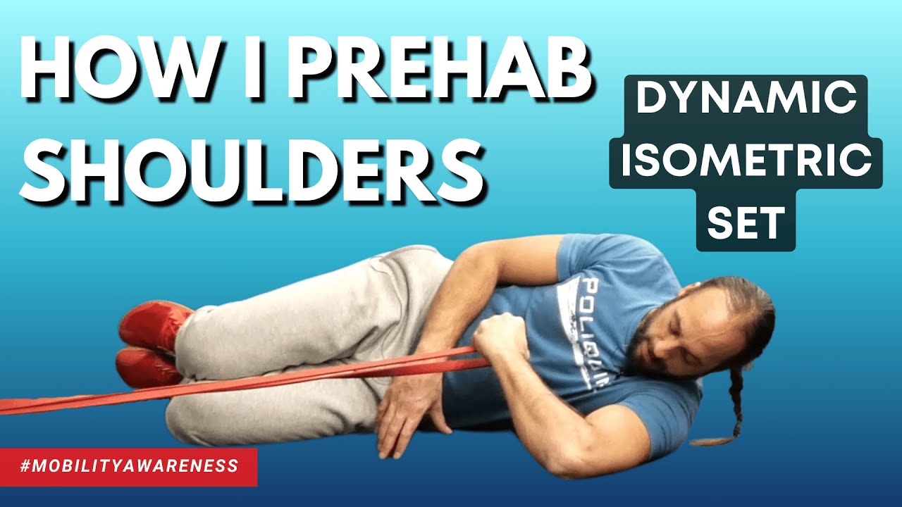 Banded Shoulder Internal Rotation | Dynamic Isometric | Sleeper Stretch ...