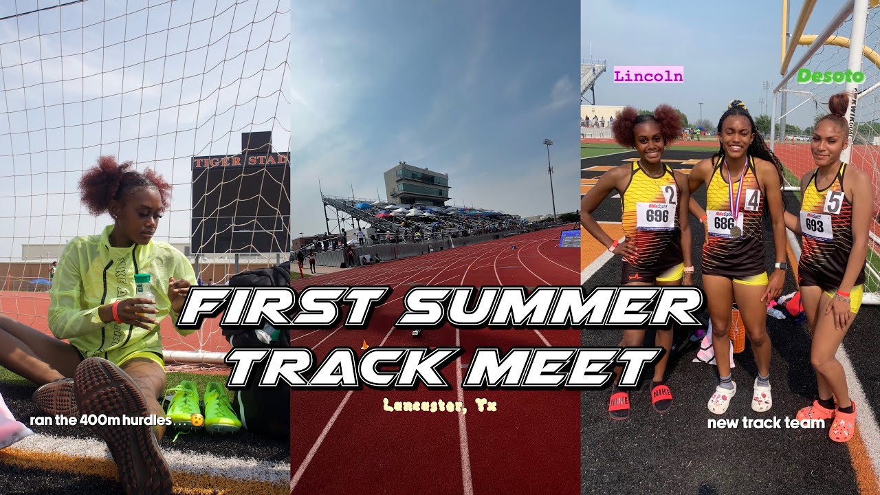 Ran HURDLES For The First Time! | first 2023 summer track meet - YouTube