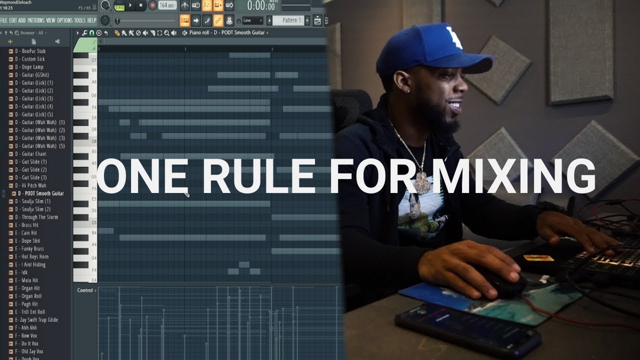 One rule for mixing | music producer vlog *crazy tips* - YouTube