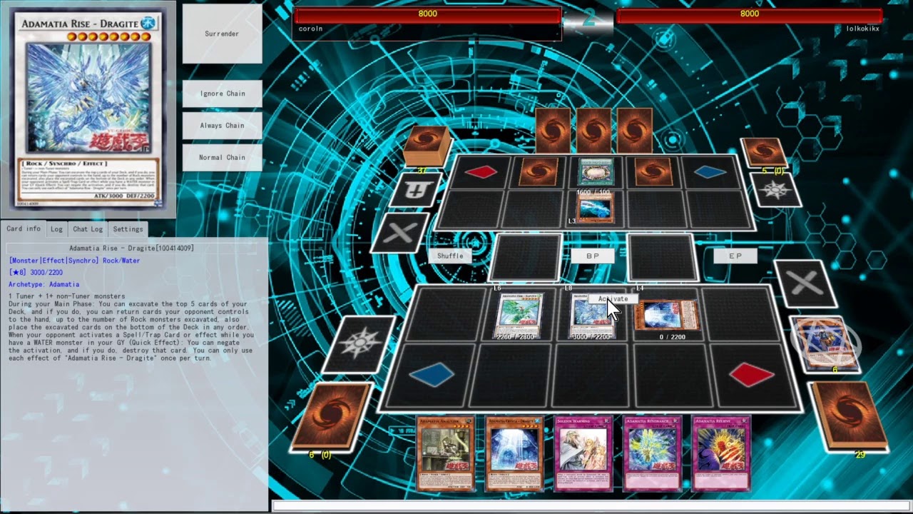 Ygopro vs. link - YouTube