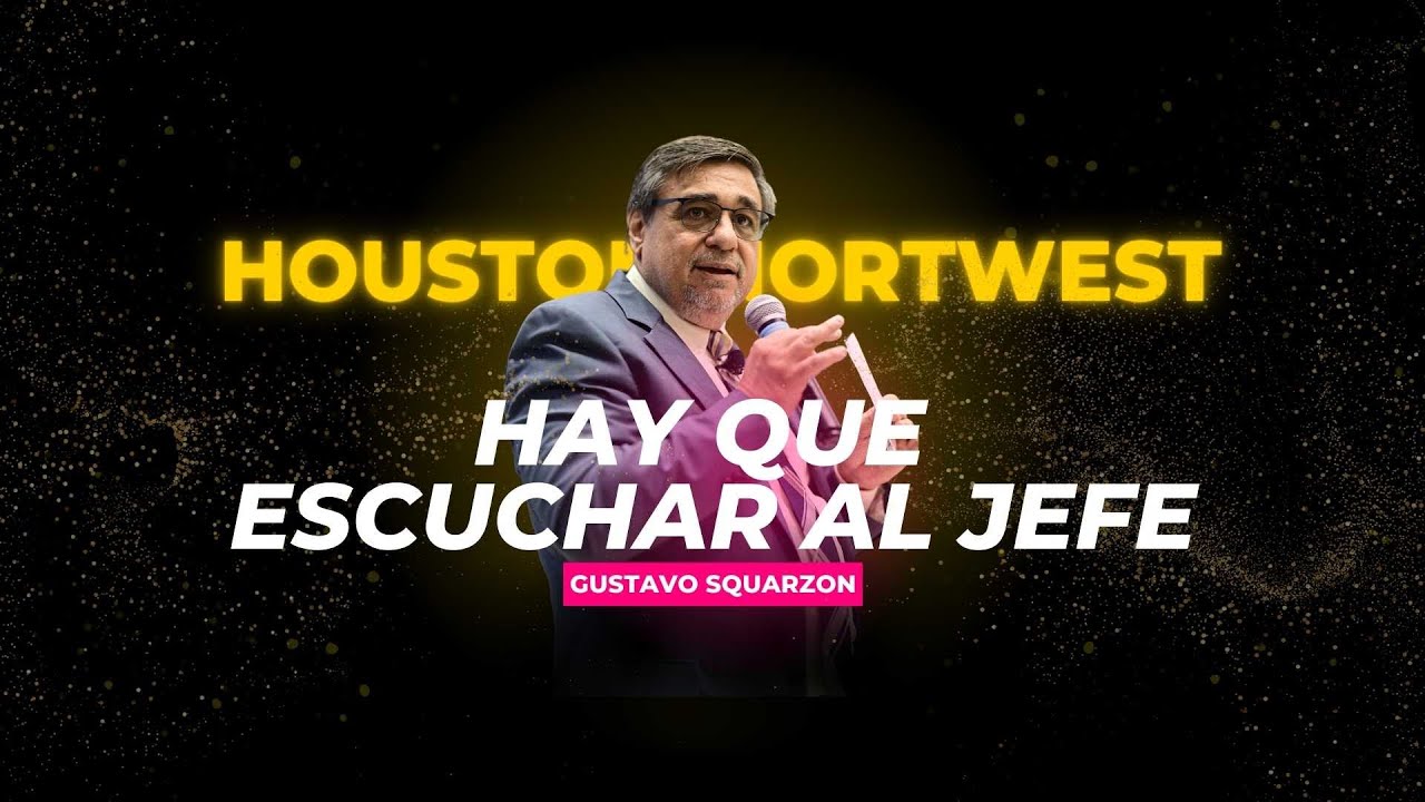 Pr. Gustavo Squarzon | Hay que escuchar al Jefe - YouTube