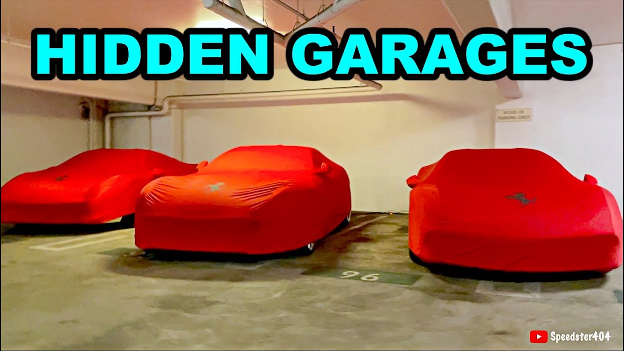 Exploring Secret Underground Garage With Hidden Supercars In Los ...