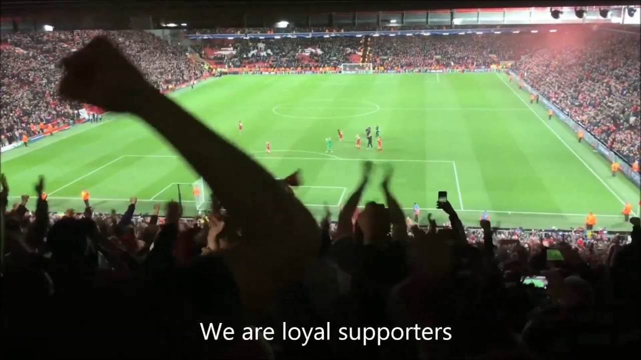 Liverpool chants 2018/2019 - YouTube