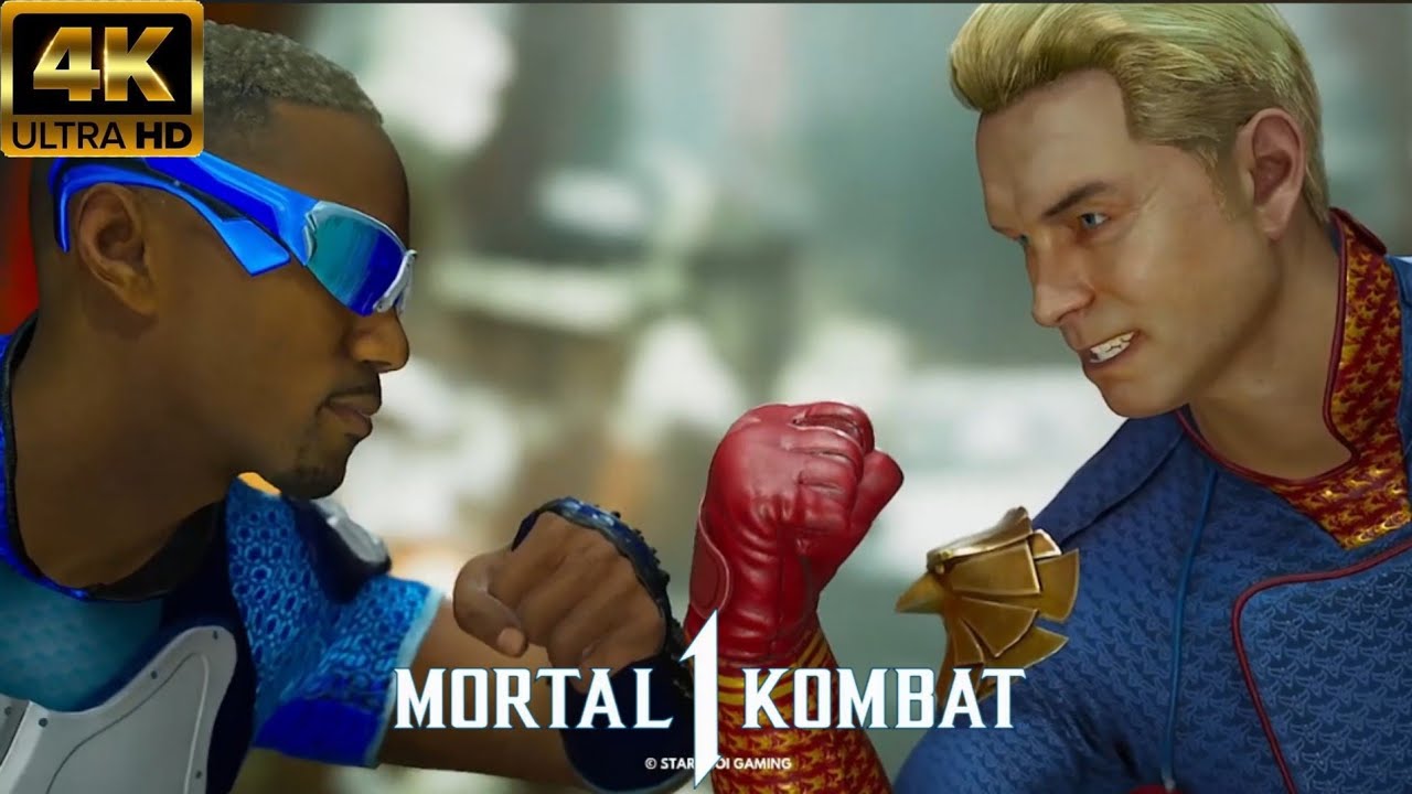 A-Train Vs The Homelander The Boys In Mortal Kombat 1 Mod - YouTube