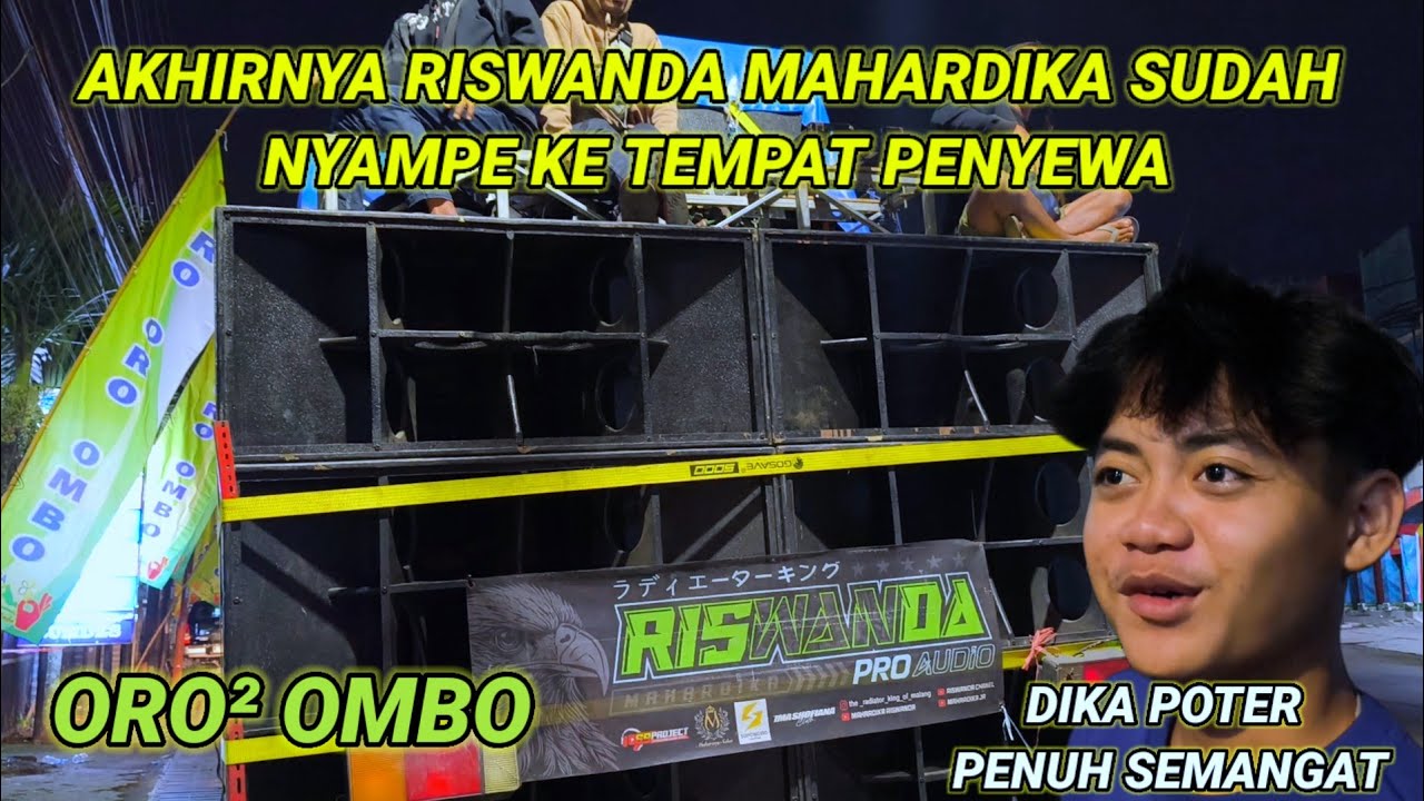 Kulonuwun oro² ombo, Alhamdulillah Riswanda Sudah Nyampe ke tempat penyewa di Baru oro² ombo ...