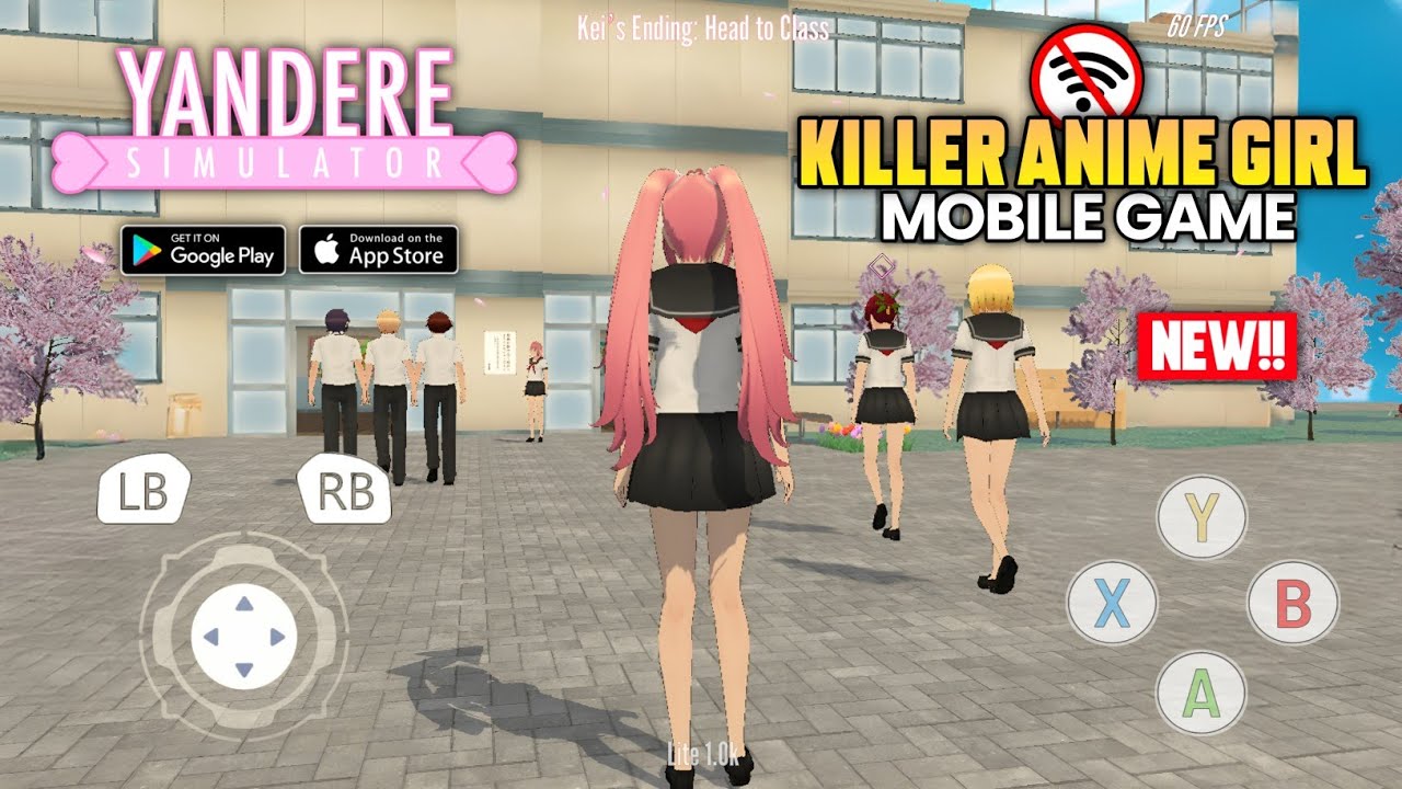 NEW YANDERE SIMULATOR GAME for MOBILE! (Android) | Killer Anime Girl ...