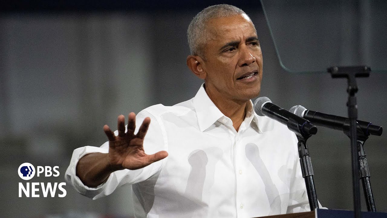 WATCH LIVE: Obama holds campaign rally for Harris in Las Vegas - YouTube