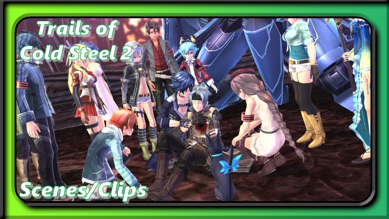 Crow Armbrust's Farewell | Rean Real Father | Trails of Cold Steel 2 ...