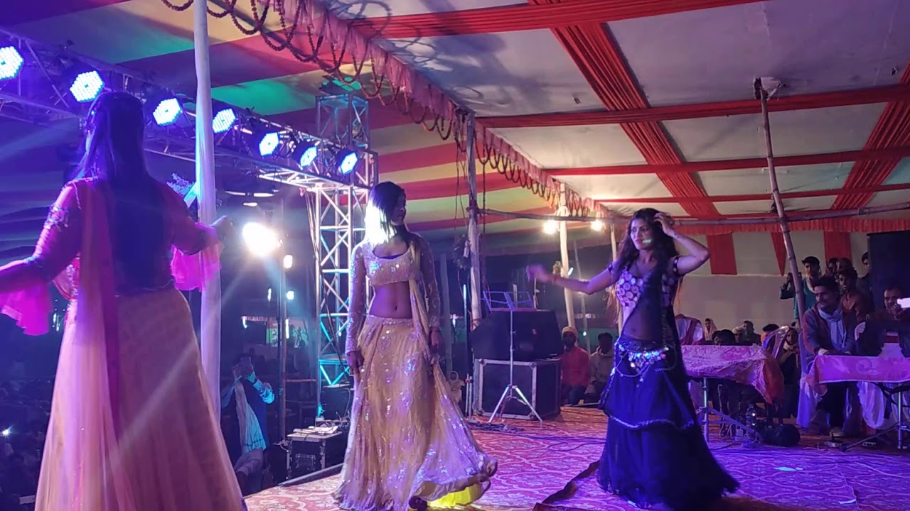 Nisha Pandey ka recording dance stage show - YouTube