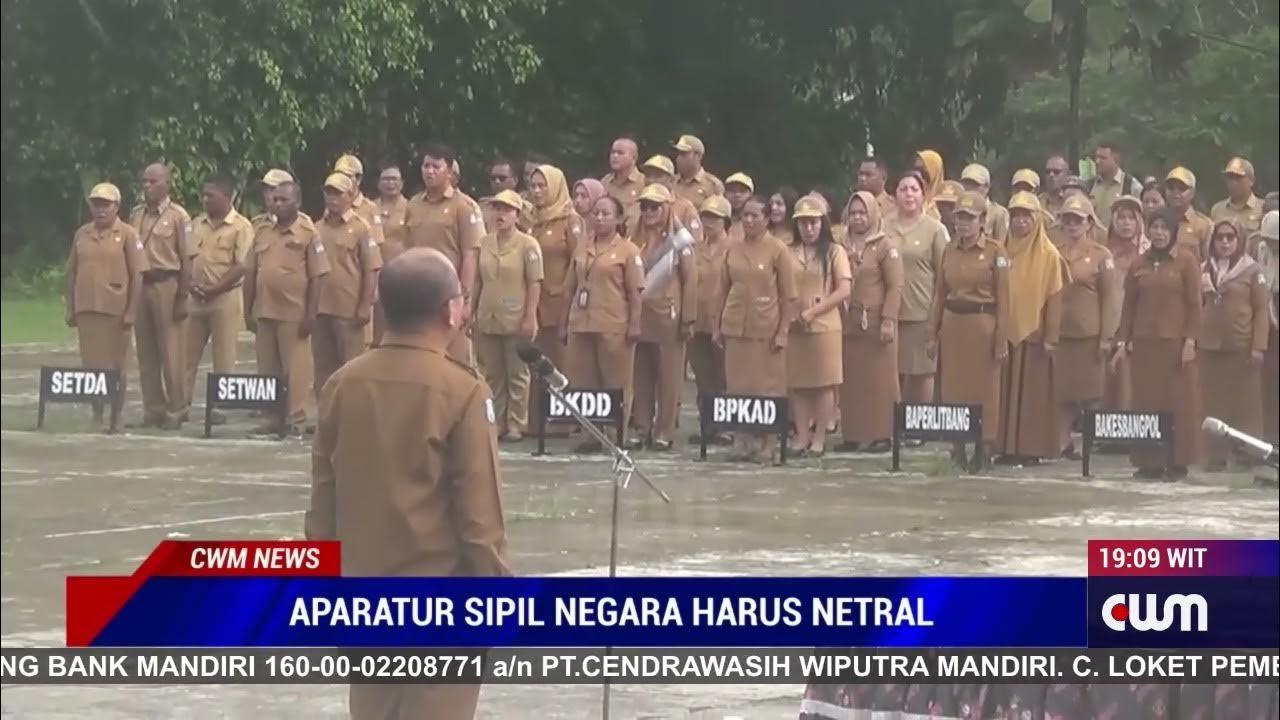 APARATUR SIPIL NEGARA HARUS NETRAL - YouTube