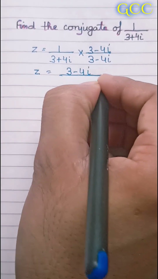 Complex Numbers Conjugate Of Complex Number Shorts Complexnumber Mathematics Youtube