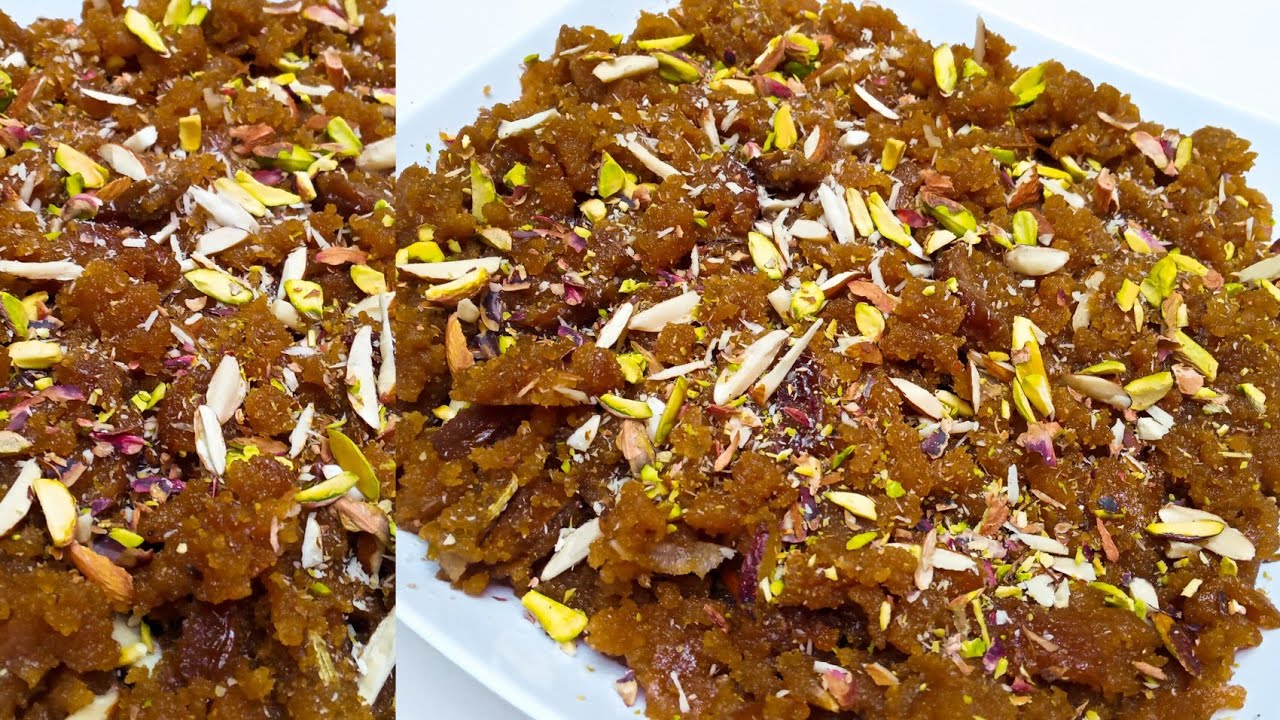Suji Gur Ka Halwa Recipe | Jaggery Halwa | Semolina Halwa - YouTube