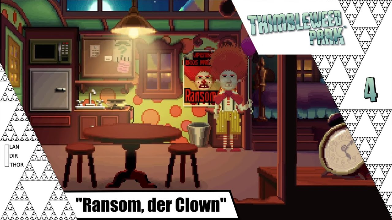 Ransom, der Clown - Thimbleweed Park [04] - YouTube