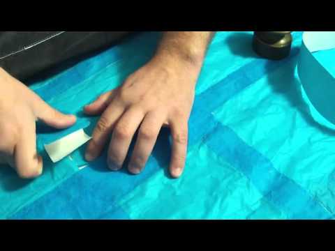 Canopy Repair with Ripstop Tape) - YouTube