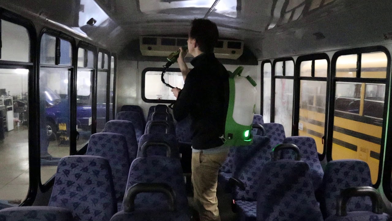 Deep Clean and Disinfect a School Bus | Oasis Clean Coronavirus ...