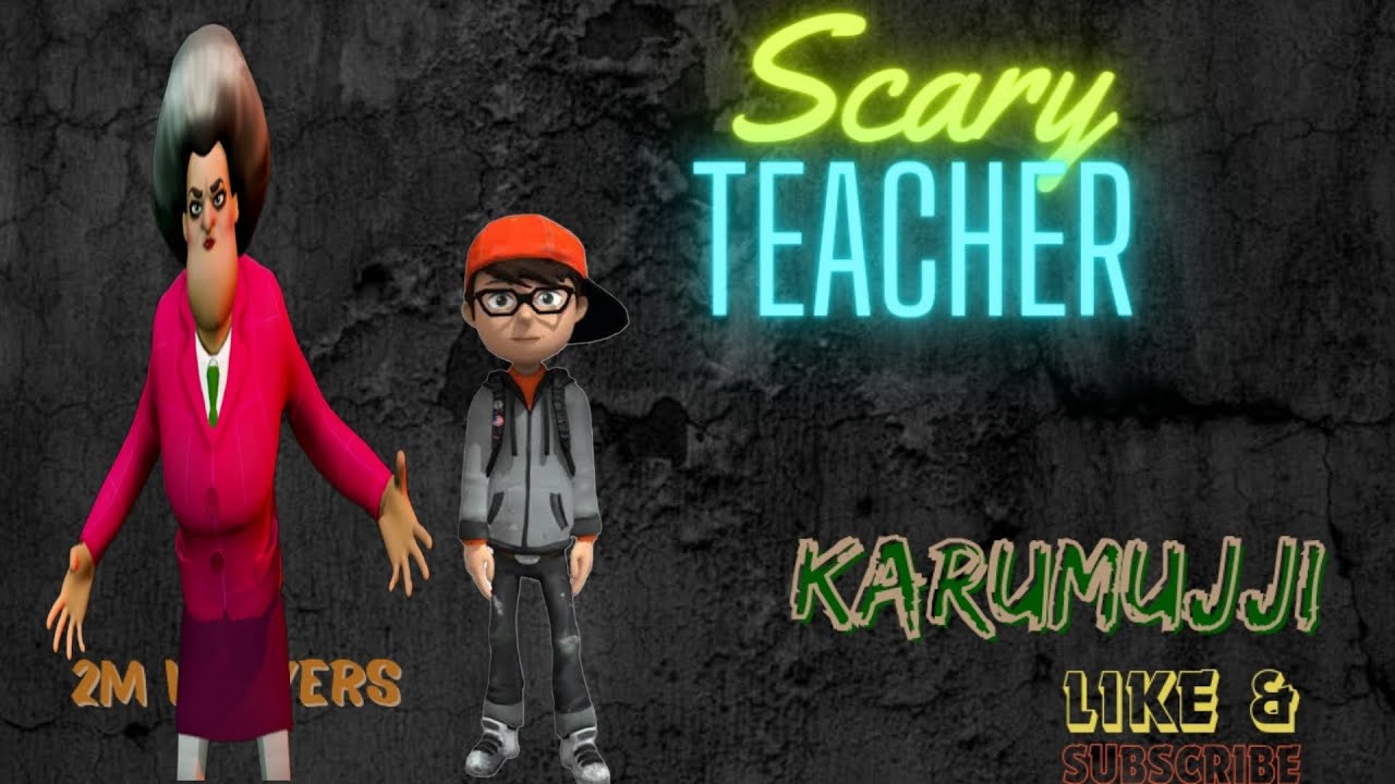 PLAYING SCARY TEACHER FOR THE FIRST TIME .! - YouTube