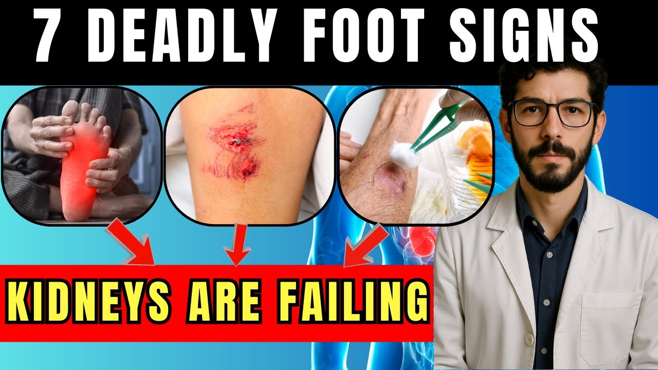 7 DEADLY Signs of Kidney Failure in Your Feet! No. 5 Will SURPRISE You ...