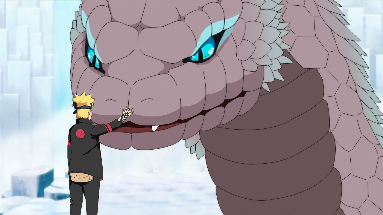 Boruto invoca a Serpente mais Poderosa treinando com Sasuke - YouTube