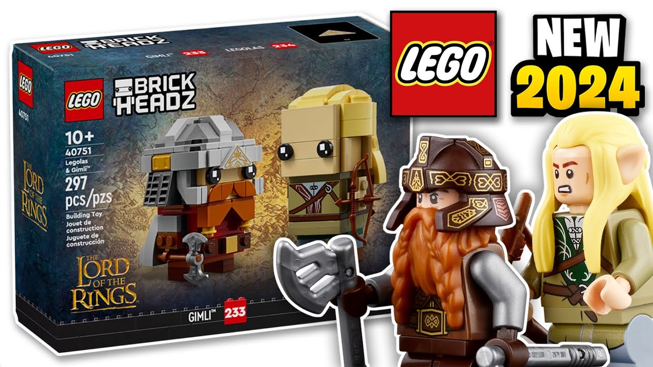 LEGO Lord of the Rings Summer 2024 Brickheadz Set OFFICIALLY Revealed ...