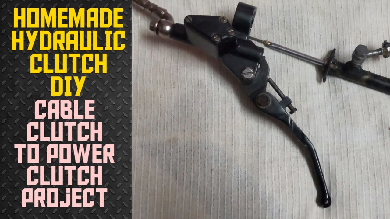 DIY# HOW TO MAKE A HYDRAULIC CLUTCH AT HOME. - YouTube