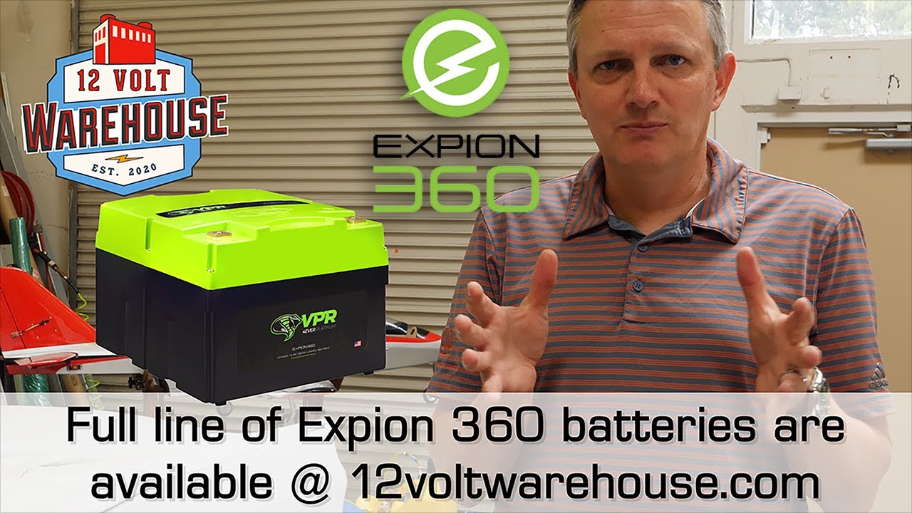 Expion 360 Lithium - 360 Amp Hour Battery Unboxing - YouTube