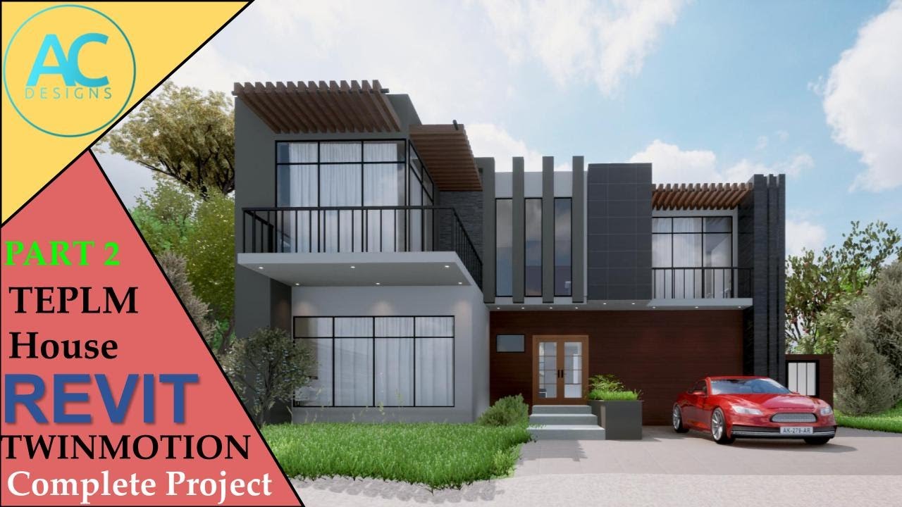 TEPLM House | Part 2 | Complete Step By Step Project | Revit and ...