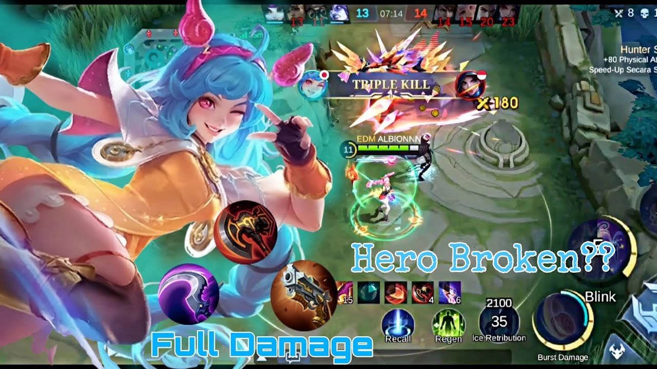 Hero Baru Cici, Modal Yoyo Apakah Jadi Hero Broken?? | Gameplay Cici ...