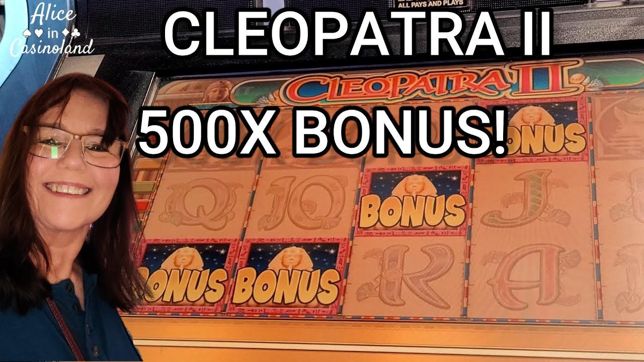 HUGE Slot Bonus WIN! Cleopatra II 500 X BONUS WIN! Cleo was really nice ...