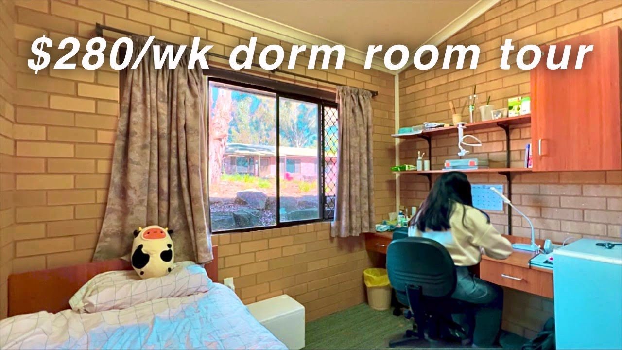 college dorm move in & room tour 🏠📦, rural australia 🌾🐑 || 1st time living away from home - YouTube
