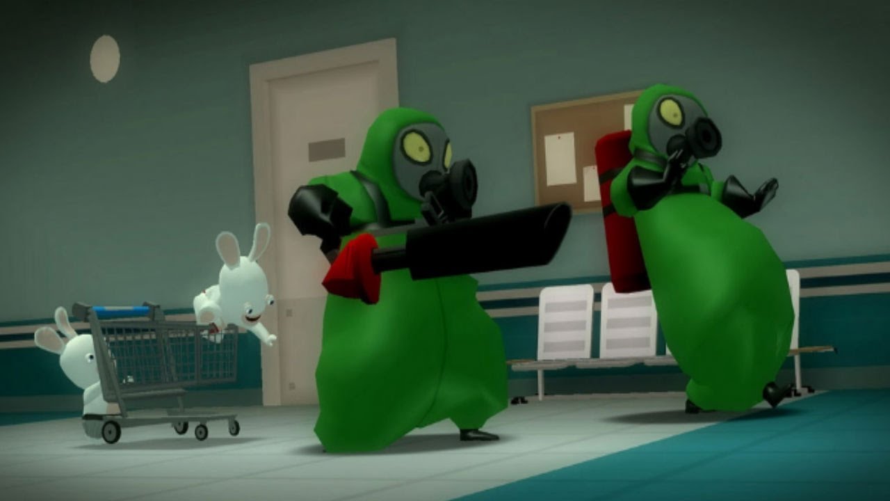 Rabbids Go Home part 9 I am the Green Guy - YouTube