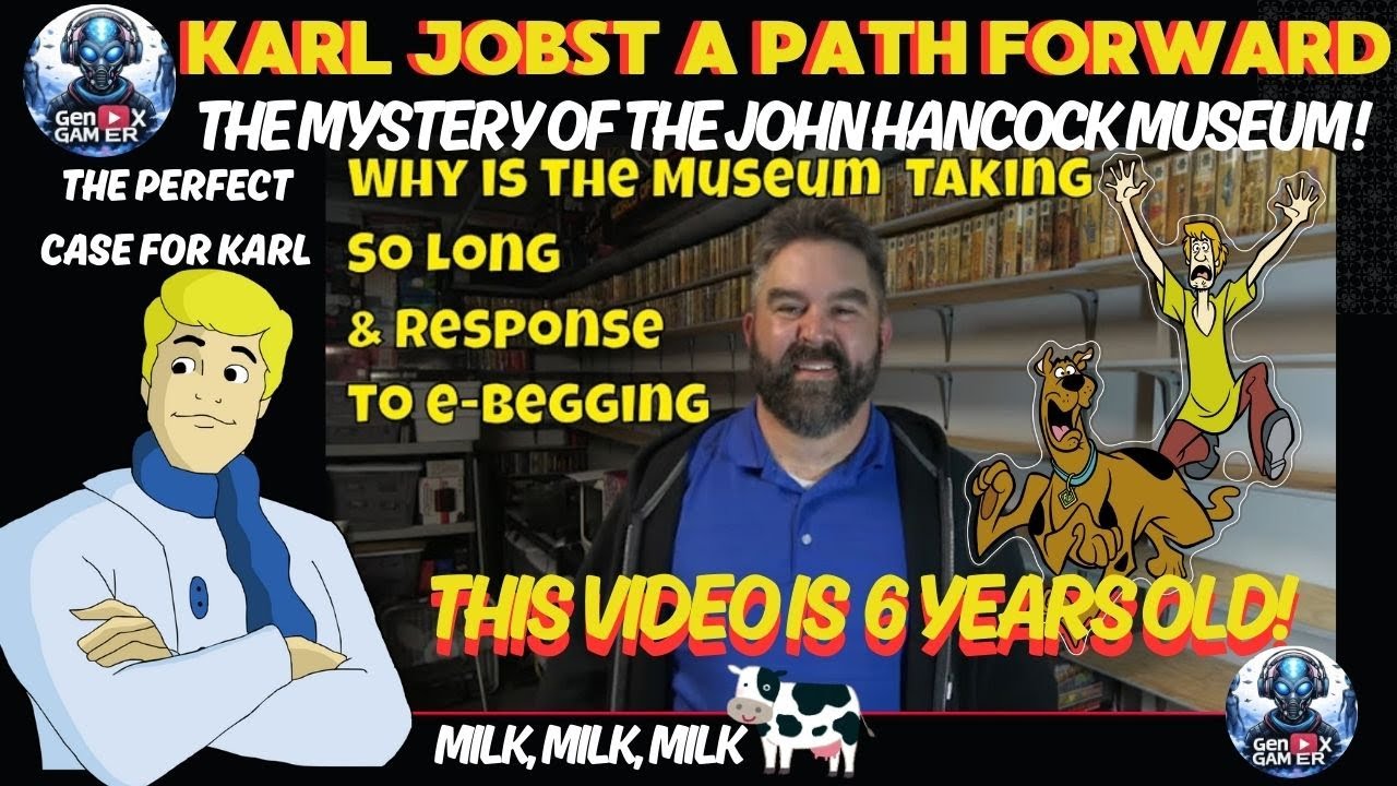 KARL JOBST SOLVE THE MYSTERY OF THE JOHN HANCOCK VIDEO GAME MUSEUM ...