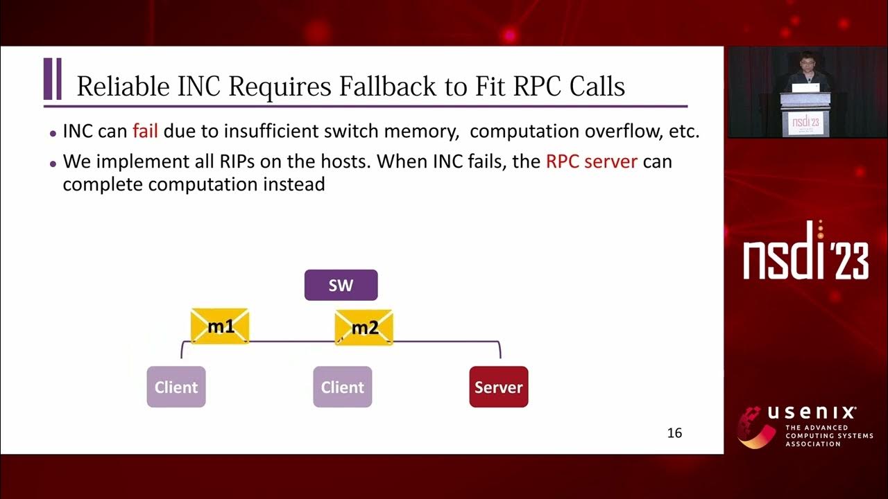 NSDI '23 - NetRPC: Enabling In-Network Computation in Remote Procedure Calls - YouTube