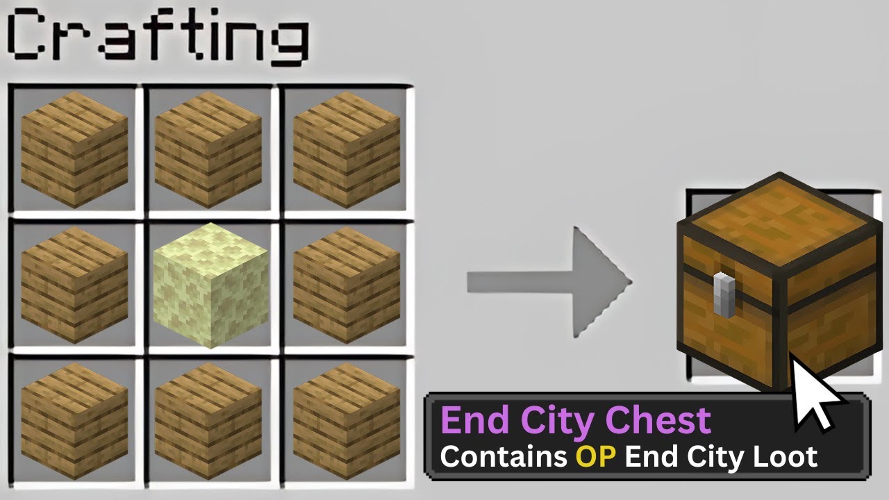 Minecraft But, You Can Craft Structure Chests...!! - YouTube